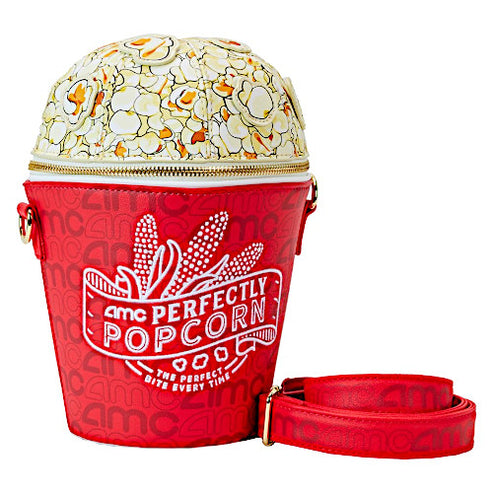 EXCLUSIVE DROP: Loungefly AMC Perfectly Popcorn Crossbody Bag - 1/20/2 ...