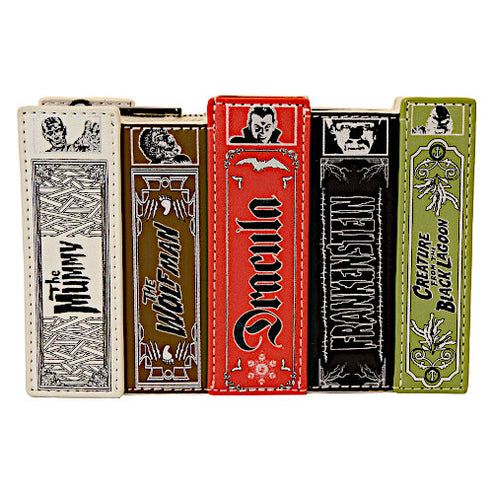 EXCLUSIVE DROP: Loungefly Universal Monsters Books Collection Wallet ...