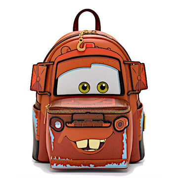 EXCLUSIVE RESTOCK: Loungefly Cars Tow Mater Cosplay Mini Backpack - 8 ...